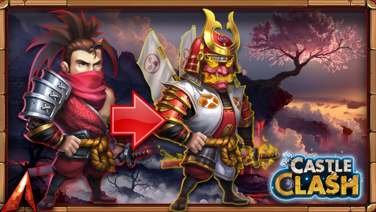 Double Evolving New Hero Ronin! LiveStream Highlight Castle Clash - YouTube