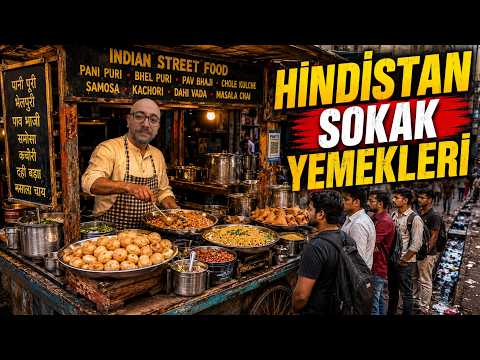 HİNDİSTAN SOKAK LEZZETLERİ !! HASTALIK KAPMA GARANTİLİ YEMEKLER🤣| INDIAN STREETFOOD SIMULATOR !!
