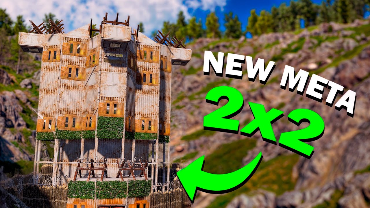 OIL RIG HOUSE! 2x2 UNRAIDABLE BASE with INSANE SHOOTING FLOOR in Rust ...