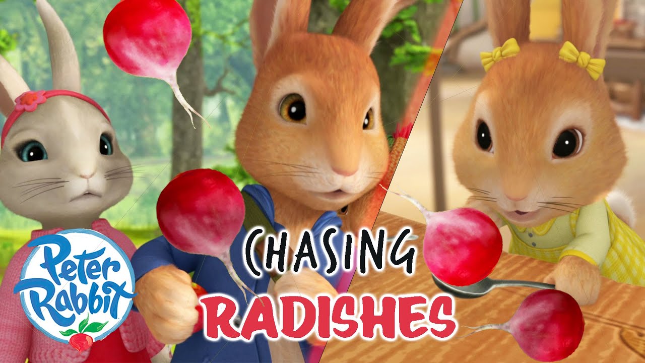 @OfficialPeterRabbit - Chasing Delicious RADISHES! | Who Is the Radish ...