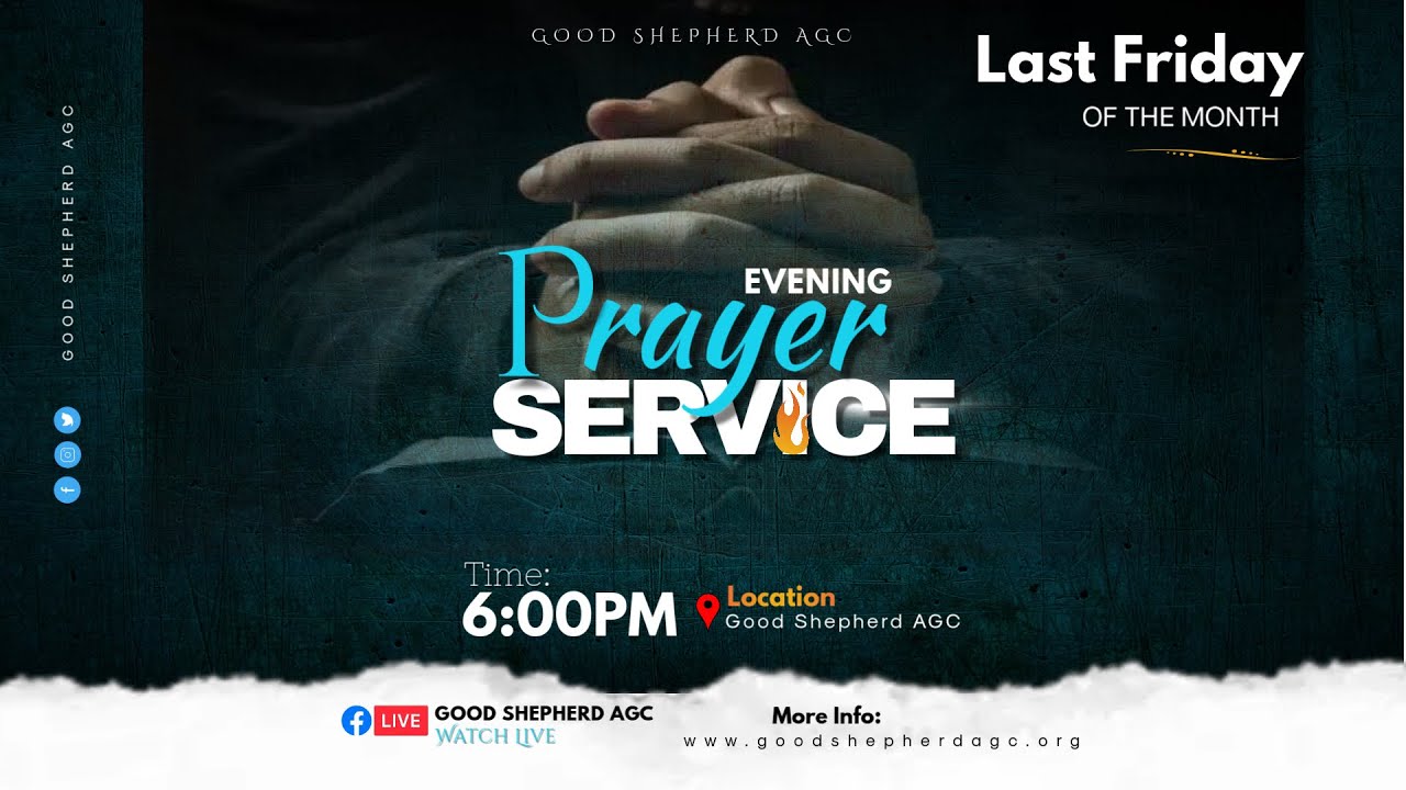 Friday Evening Prayer Service - YouTube