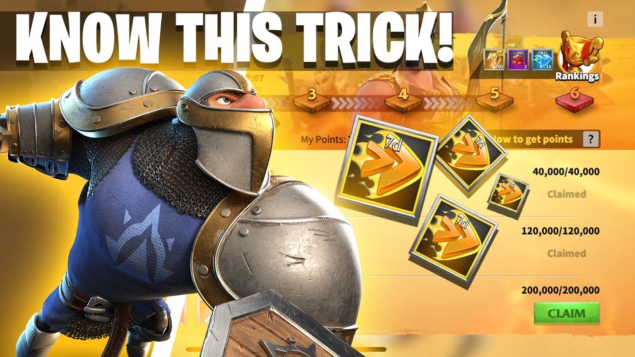 Call of Dragons : you can win Strongest lord with this trick - YouTube