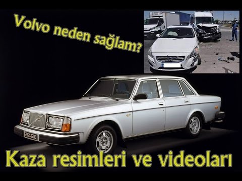 Volvo neden sağlam ? Test video & Kaza resimleri - Volvo accident