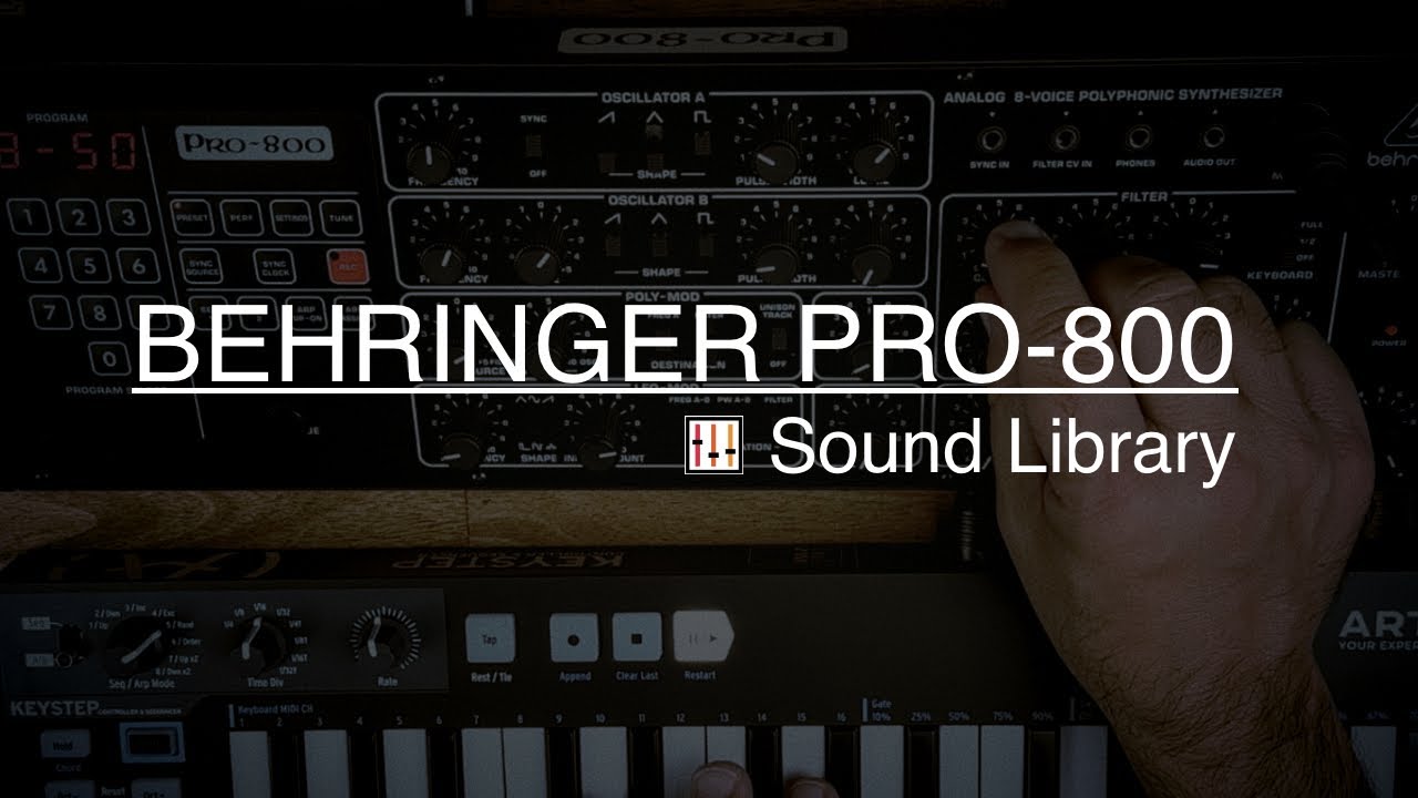 Behringer Pro-800: Vintage Vision - YouTube