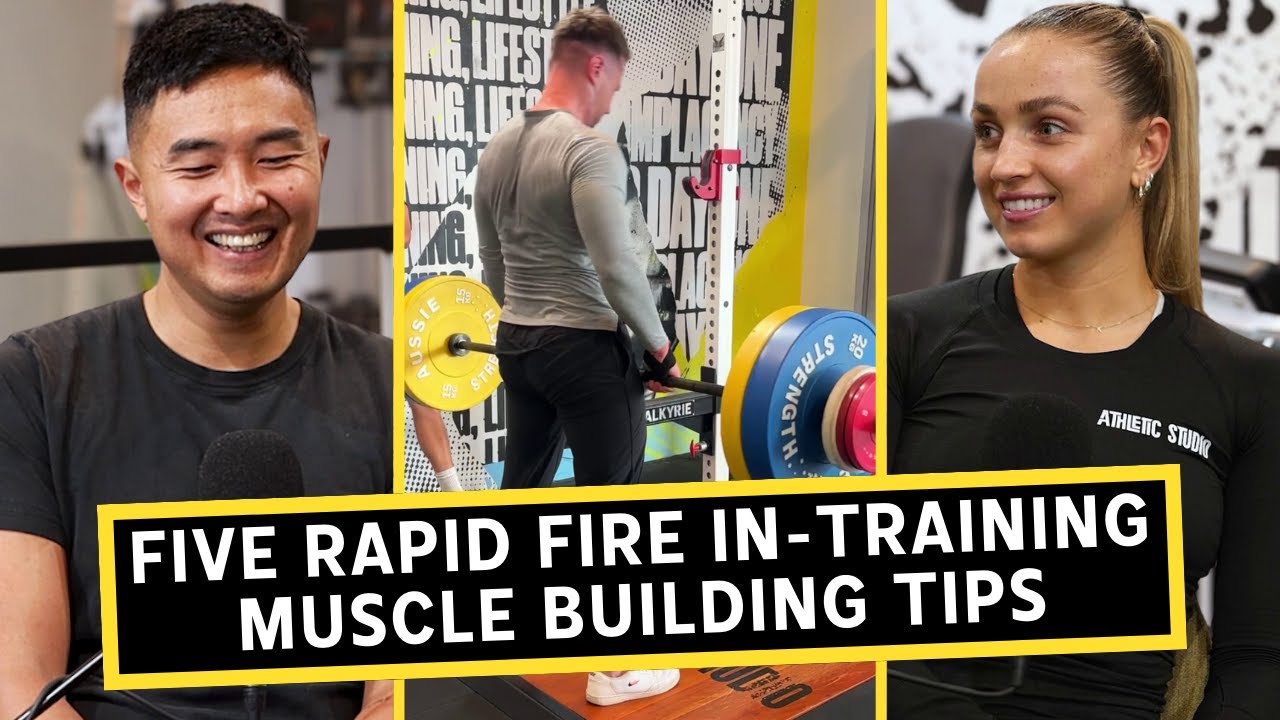 Five Rapid Fire In-Training Muscle Building Tips - YouTube