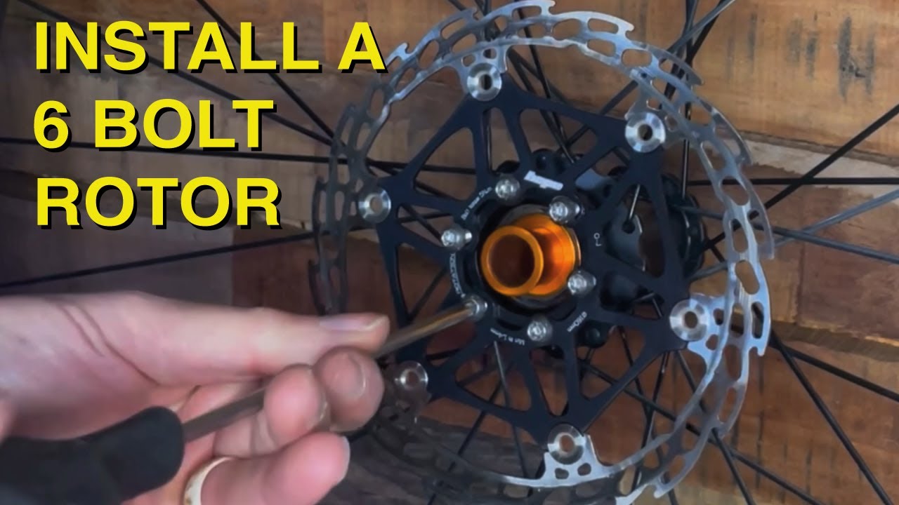 How to install a Hope Tech MTB disc floating rotor - YouTube
