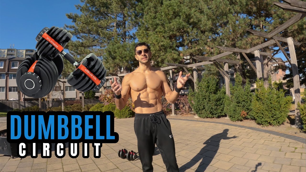 DUMBBELL CIRCUIT! - FULL BODY WORKOUT - YouTube
