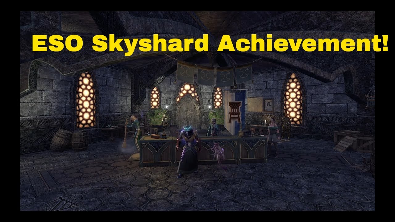 ESO Skyshard Achievement! - YouTube