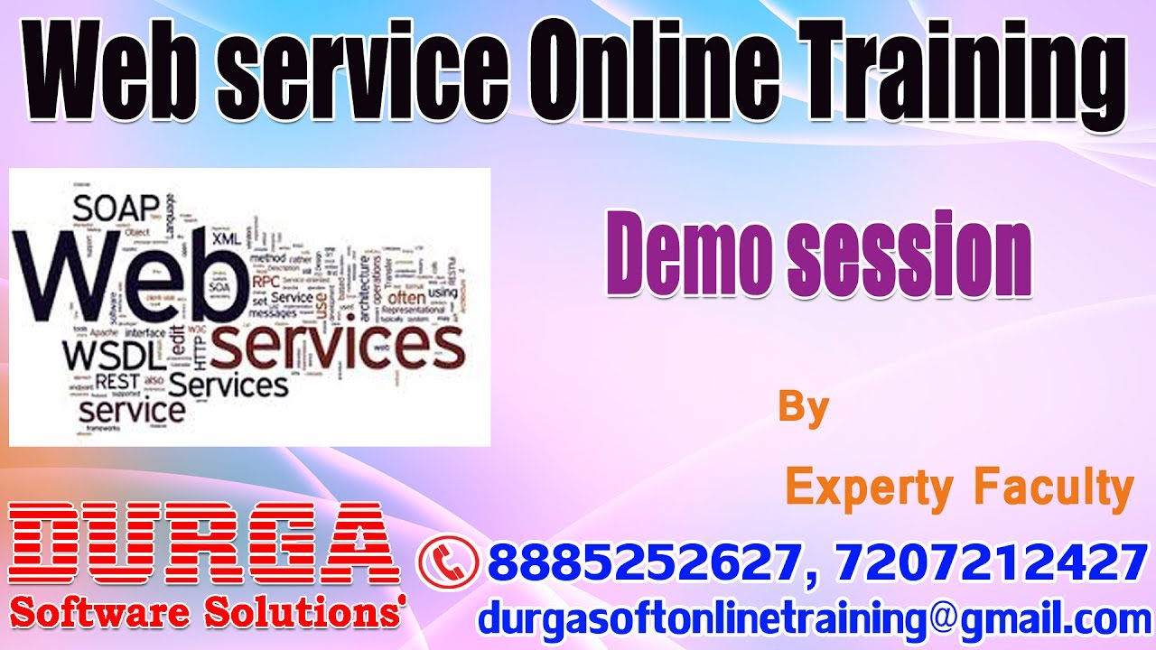 Demo on Web Service online training in DURGASOFT by Expert Faculty ...