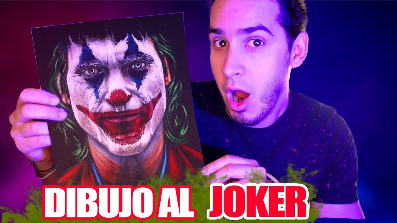 BROMA A MI MAMÁ Y A JUSTIN CON MI DIBUJO DEL JOKER REALISTA ...