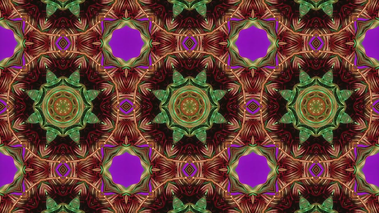 VJ Loop #38 Kaleidoscope Video Background Screensaver 1 Min - YouTube