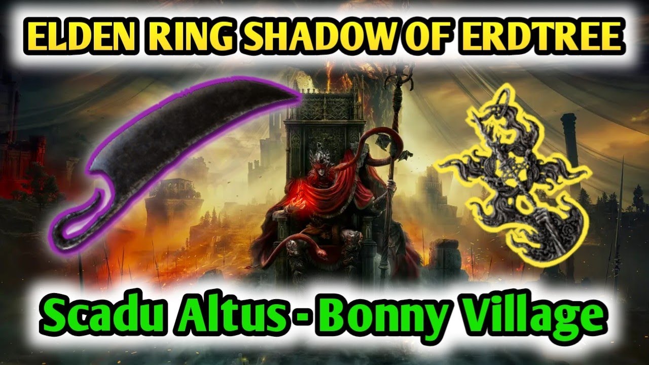 Elden Ring | Scadu Altus | Bonny Butchering Knife | Crusade Insignia ...