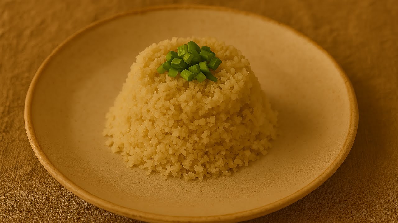 Substitute RICE for this! It's HEALTHY and low CALORIES - YouTube