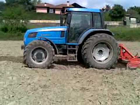 Landini Legend 130 e Maschio - YouTube