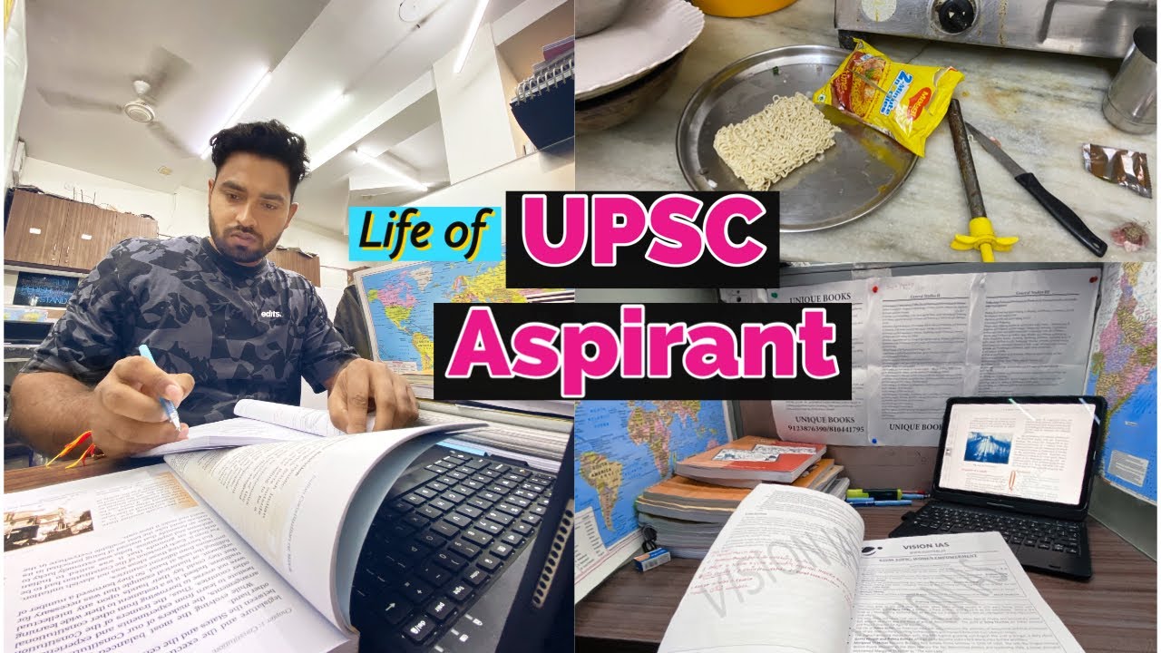A day in the life of UPSC Aspirant | From Morning To Late Night |12 ...
