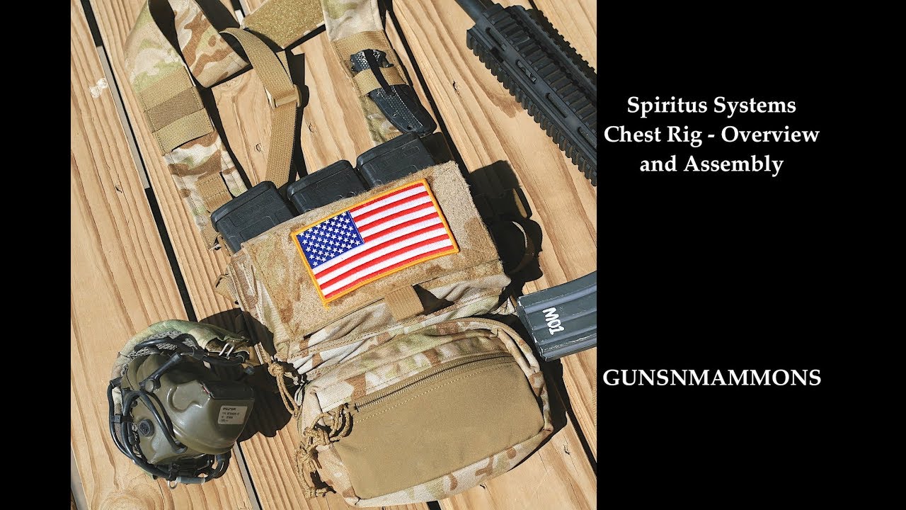 Spiritus Systems Micro Fight Chest Rig - Overview and Assembly - YouTube