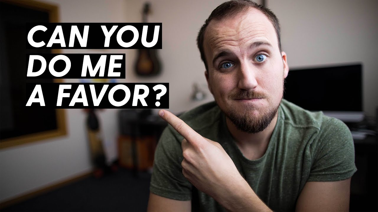 quick announcement and a favor - YouTube