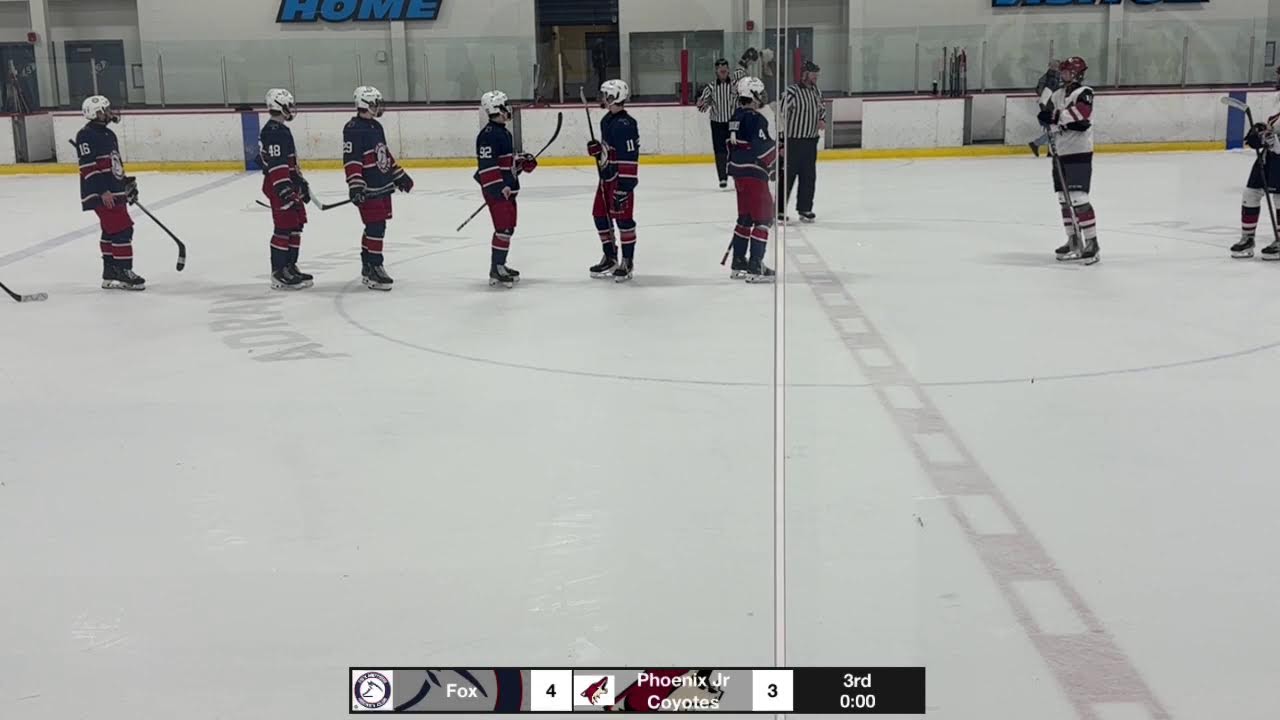 1/16 vs Phoenix Jr Coyotes - YouTube