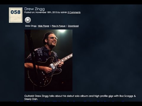 Drew Zingg 2013 interview (part 1 of 3) - YouTube