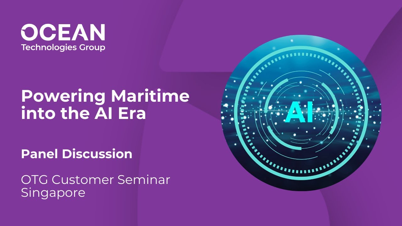 Powering Maritime Into the AI Era- Panel Discussion from Ocean ...