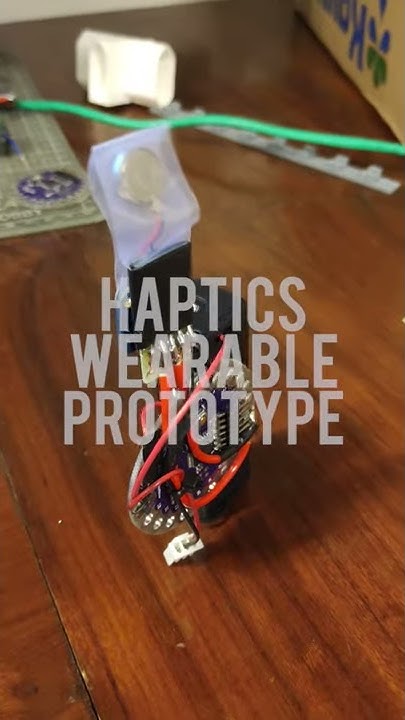 Haptics Wearable Prototype - YouTube
