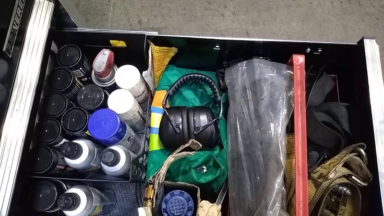 cornwell Platinum tool box tour drawer 12 - YouTube