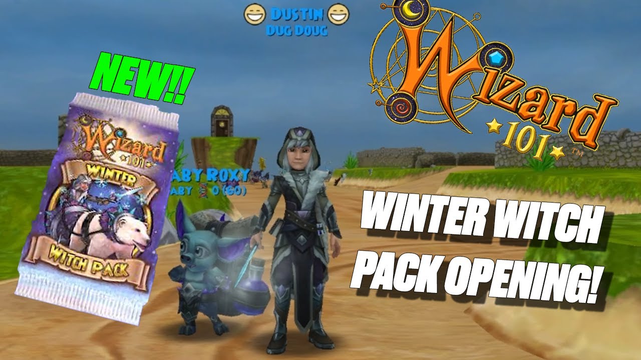 *NEW* 2024 WINTER WITCH PACK OPENING! Wizard101 - YouTube