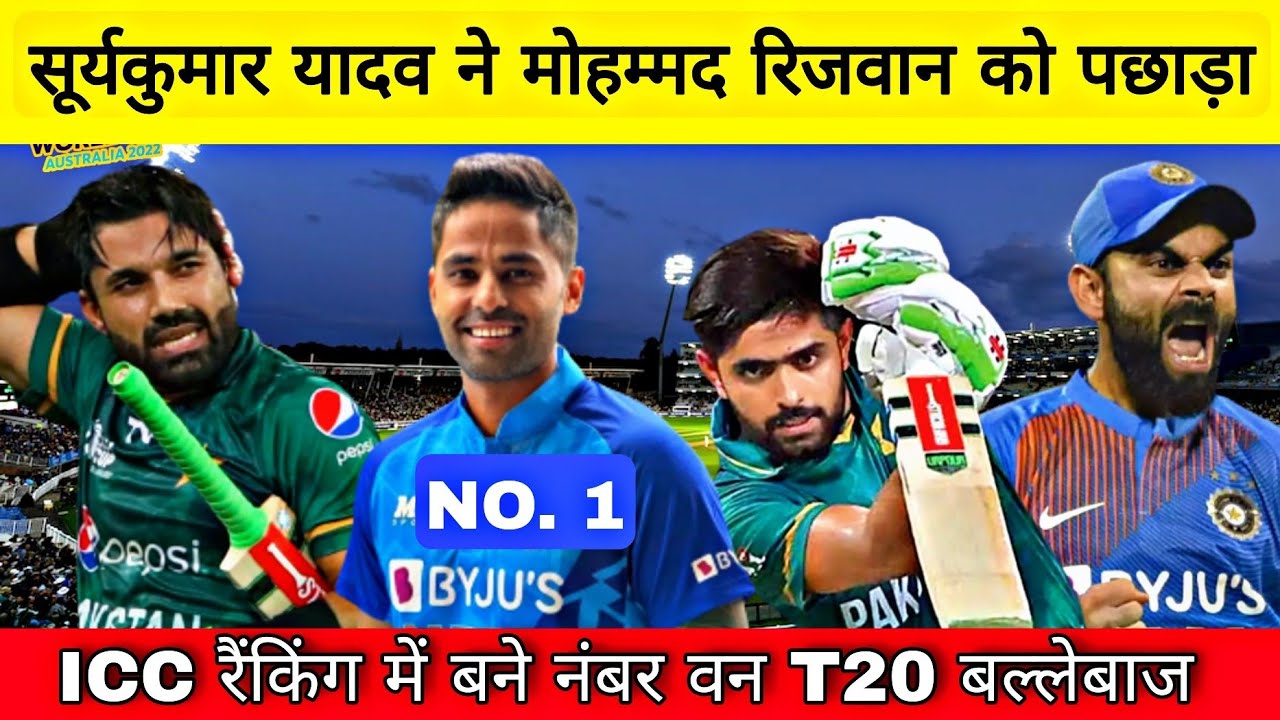 Top 10 T20 Batsmen 2022| No.1 T20 Batsmen| Surya Kumar Yadav, Babar ...