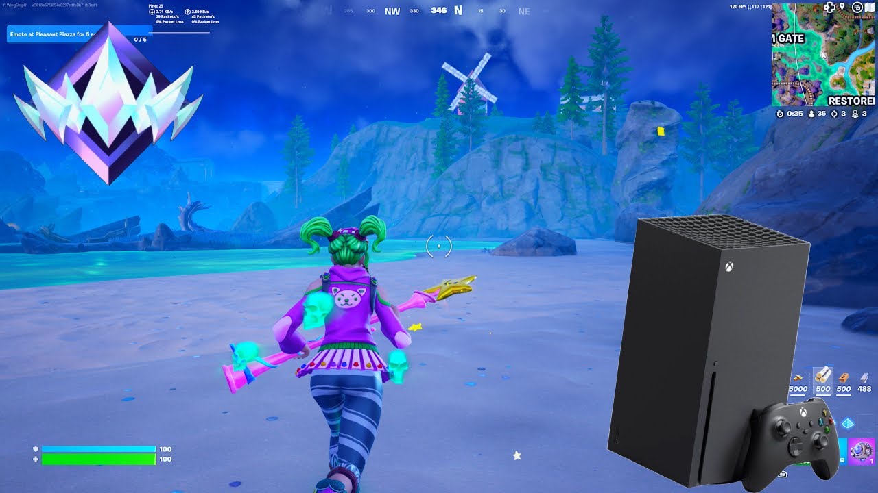 Fortnite Chapter 5 Season 2 Xbox Series X Gameplay (4K 120FPS) - YouTube