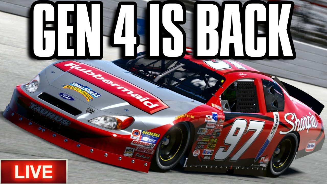 IRACING GEN 4 AT OLD DAYTONA - YouTube