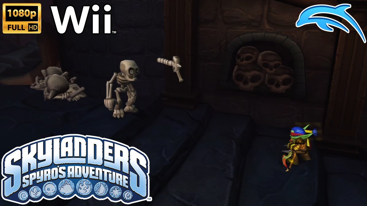 Skylanders: Spyro's Adventure | Part 16 Cadaverous Crypt Wii HD ...