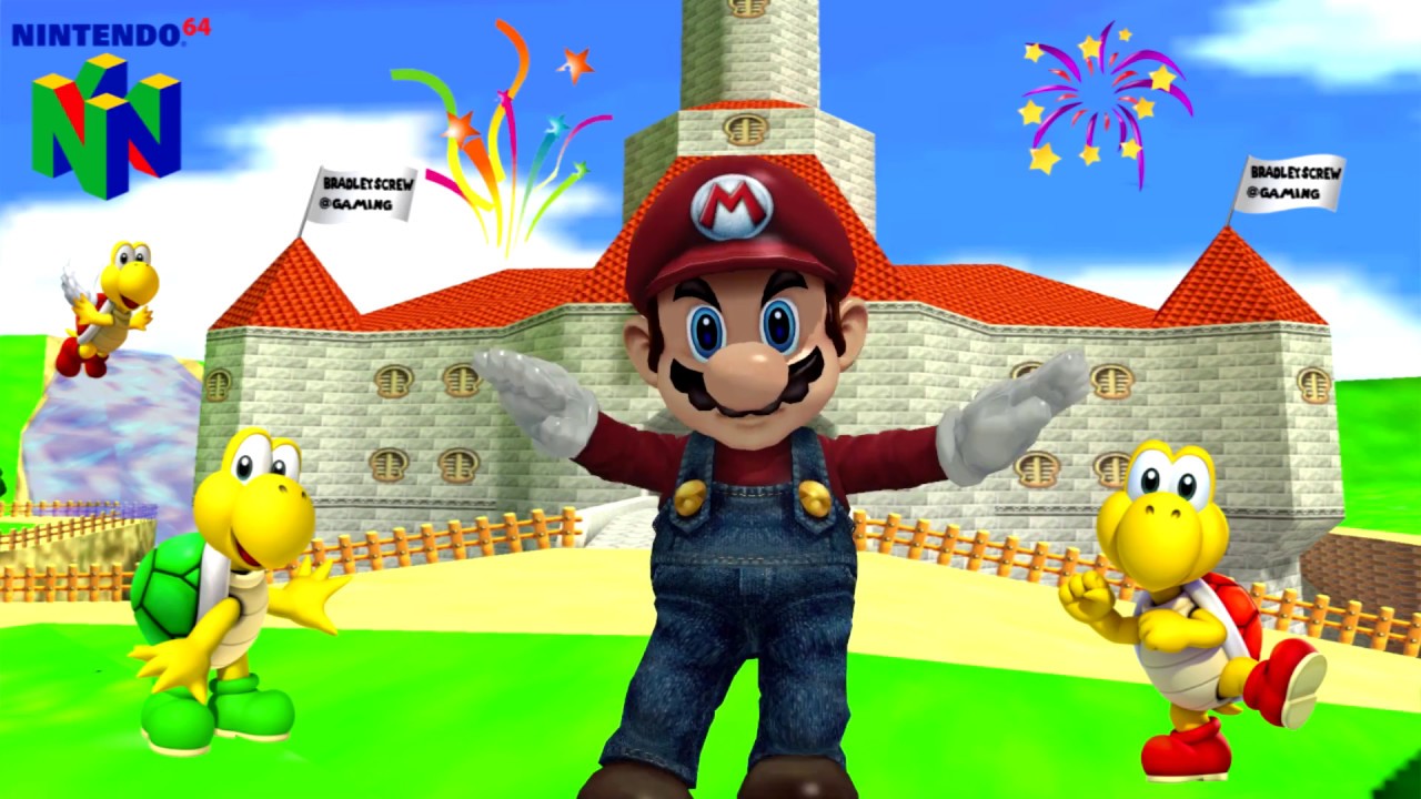 Nintendo 64 unboxing with 1996 advert Retro N64 Gaming also dancing ...