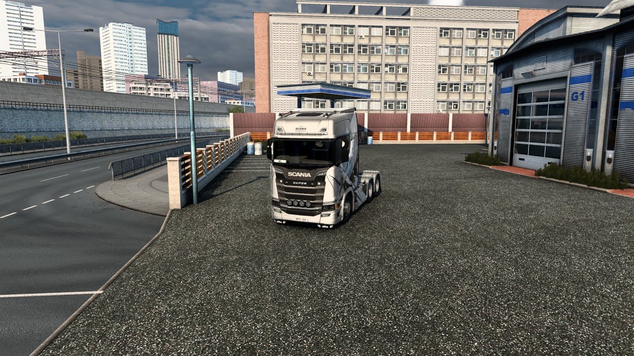 Euro Truck Simulator 2 Pro-mods Asphalt miller AM0880 from Birmingham ...