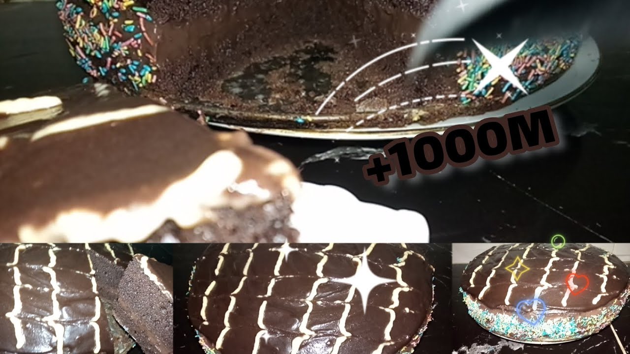 تحضير كيكة بسيطة وبكريمة رائعة المذاق 👌 - YouTube