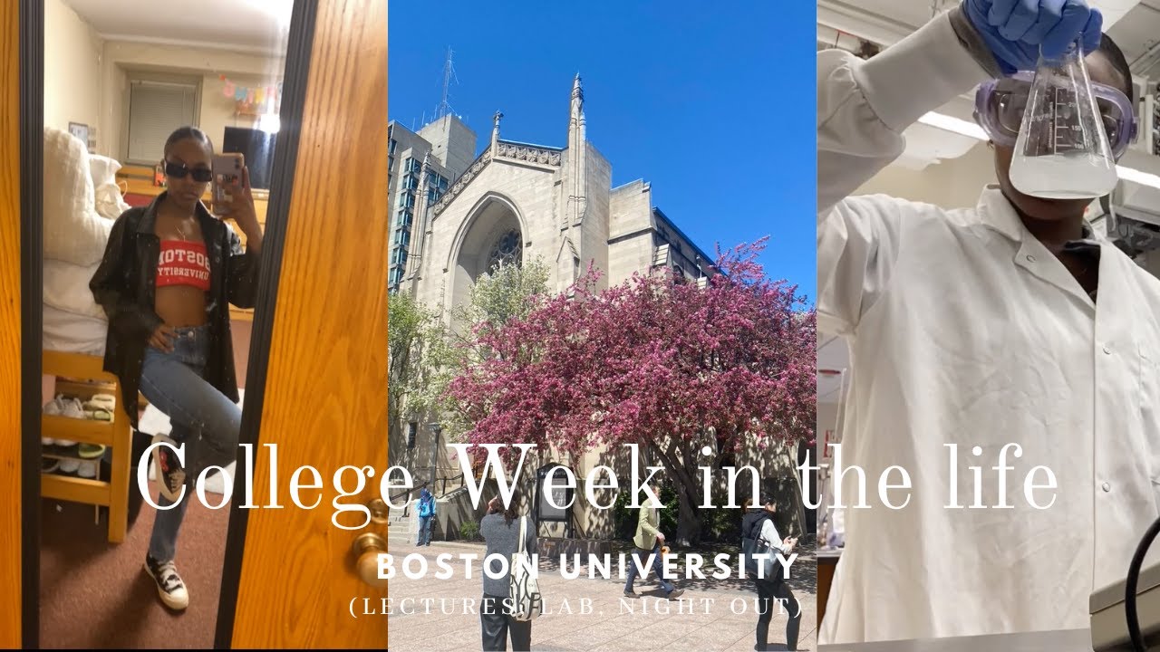 College Week In My Life | Boston University - YouTube