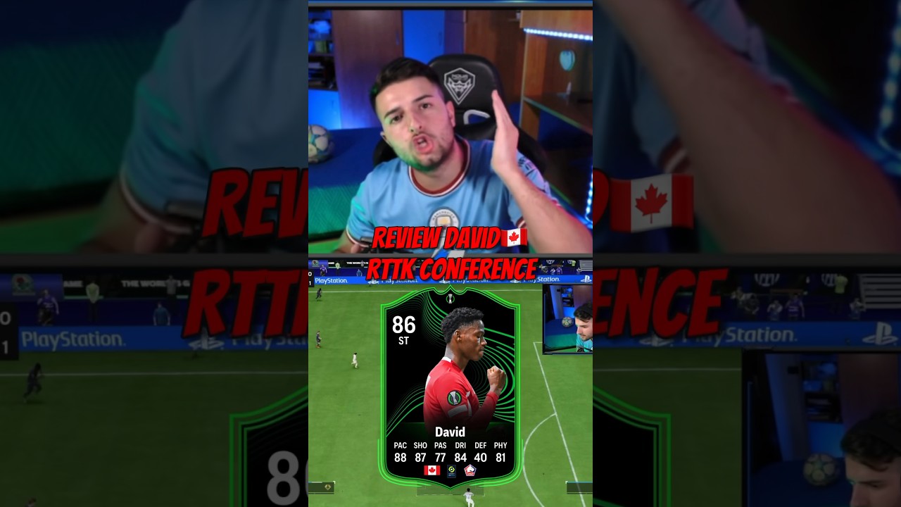 Review David 🇨🇦 RTTK della Conference League su EA FC 24 - YouTube
