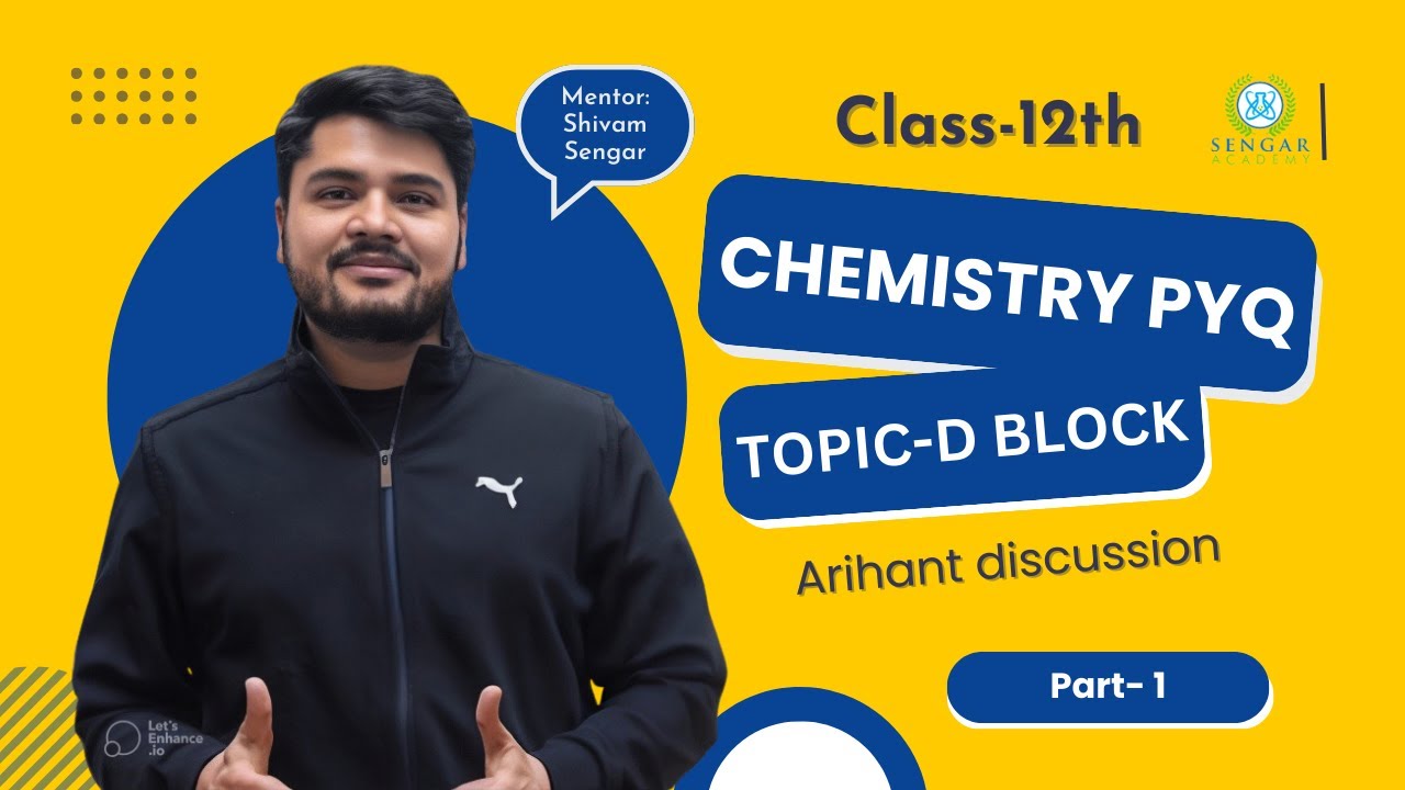 Most Important PYQs | d block | Class 12 Chemistry | Part-1| Boards ...