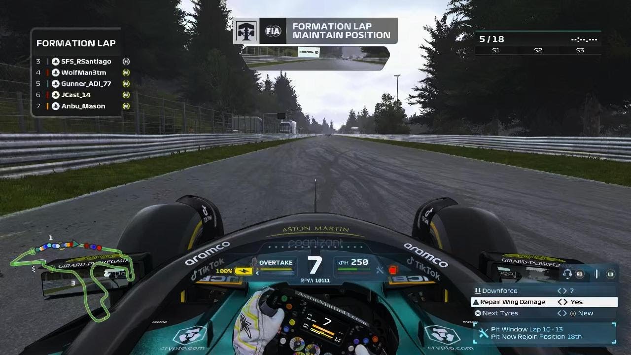 F1 22 D2 Belgium P2 - YouTube