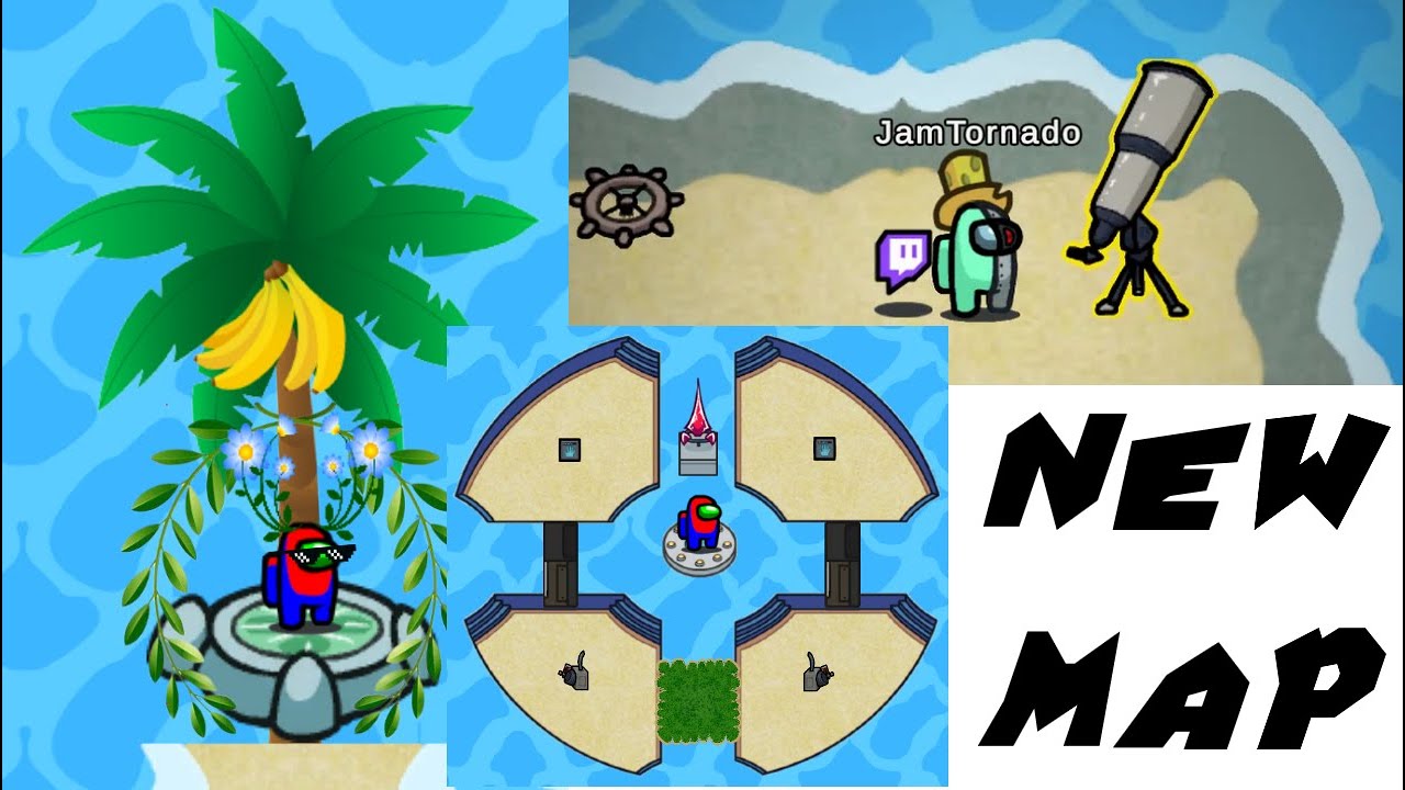New Desert Island Map Mod preview (Among Us)! #Shorts - YouTube