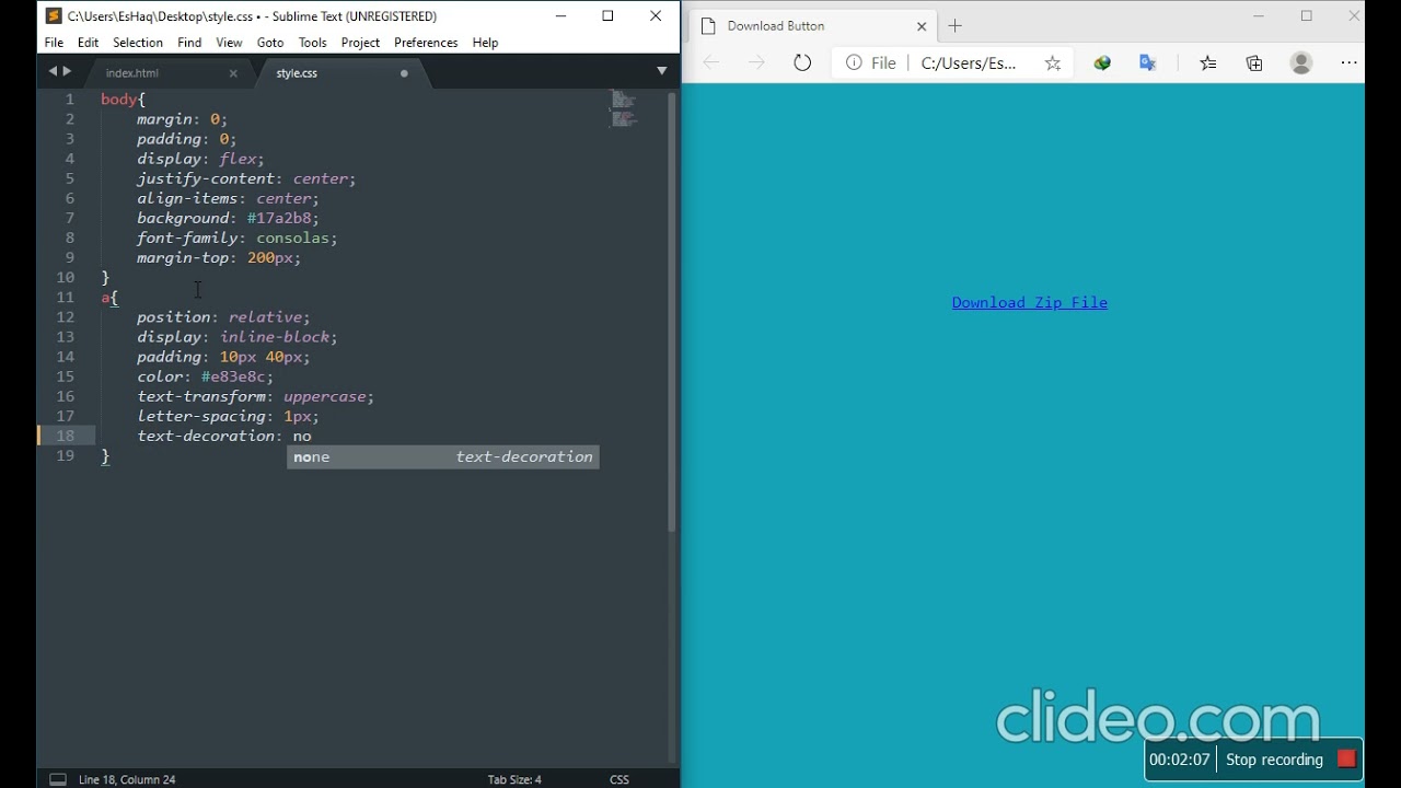 # Create Button - YouTube