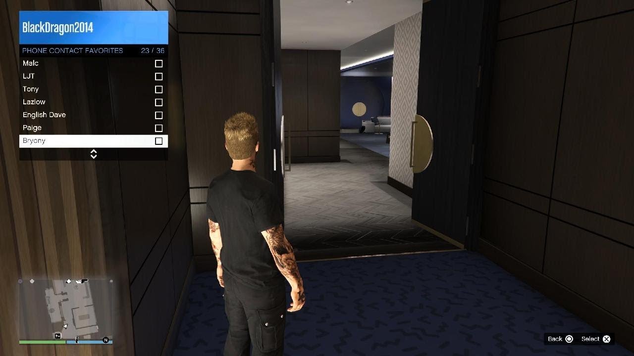 GTA V how to remove phone contacts and radio - YouTube