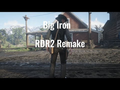 Marty Robbins "Big Iron" Cinematic Red Dead Redemption 2 Remake - YouTube