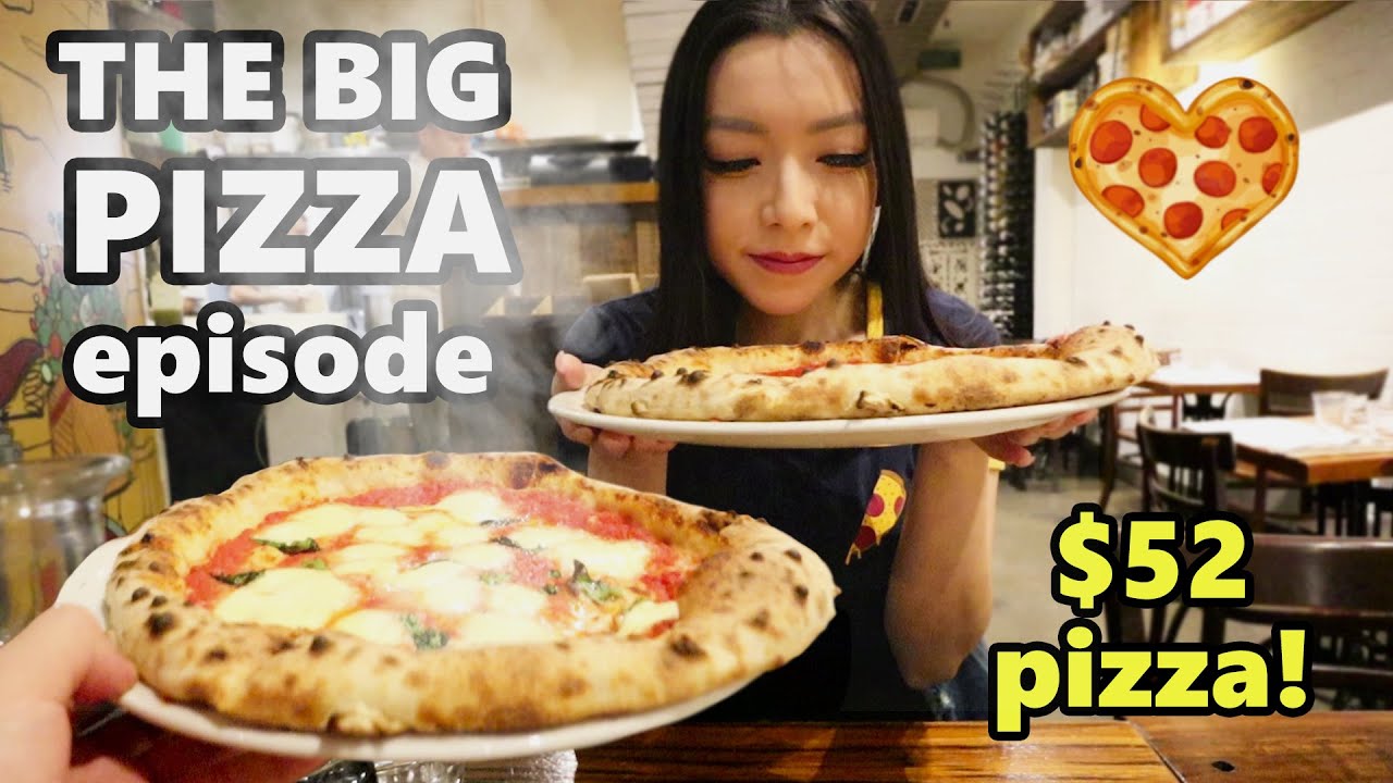 The Big Pizza Episode! (Trying a $52 pizza) - YouTube