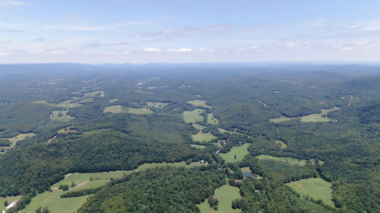 Lover's Leap Overlook Stuart Virginia - Blue Ridge Mountains via Mavic ...