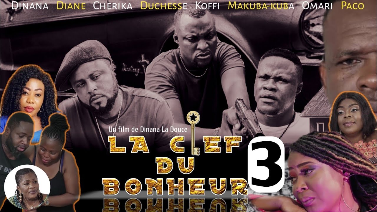 LA CLE DU BONHEUR | Ep 3 |Film congolais avec Omari, Bodo, Ada, Dinana ...