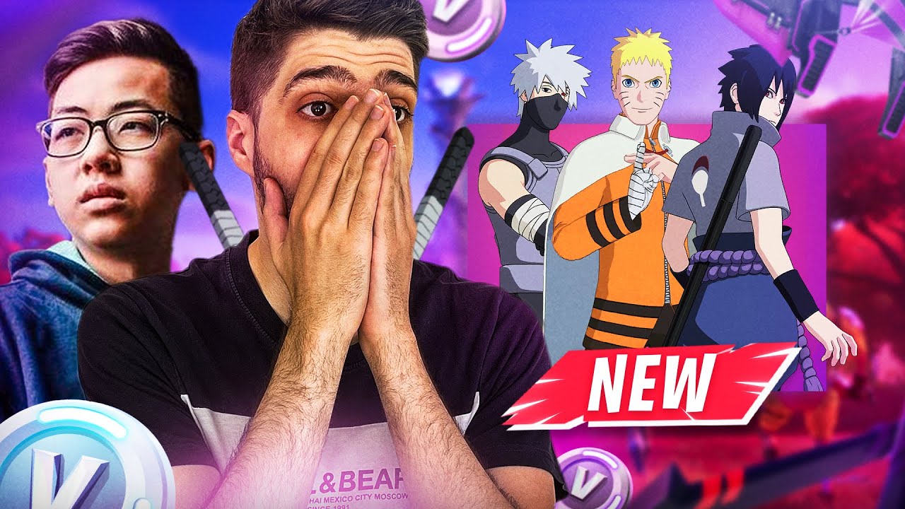 DECOUVERTE DE NARUTO SHIPPUDEN X FORTNITE AVEC 4ZR ! - YouTube