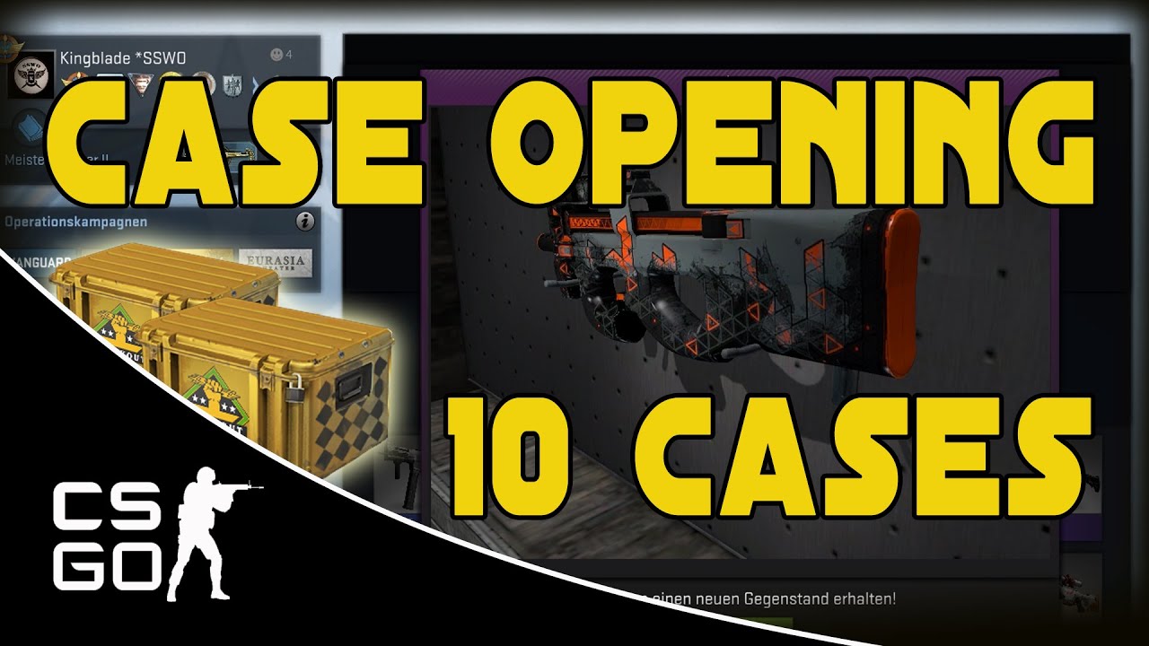 CS:GO - Case Opening #4 - 10 Cases - YouTube
