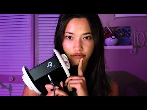 ASMR Ear to Ear 👂 3DIO Clicky Whispers, Mouth Sounds, Cozy Rambling & Deep Ear Attention for Sleep