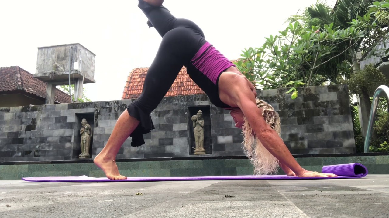 Arm balance sequence for inner stillness and core strength - YouTube