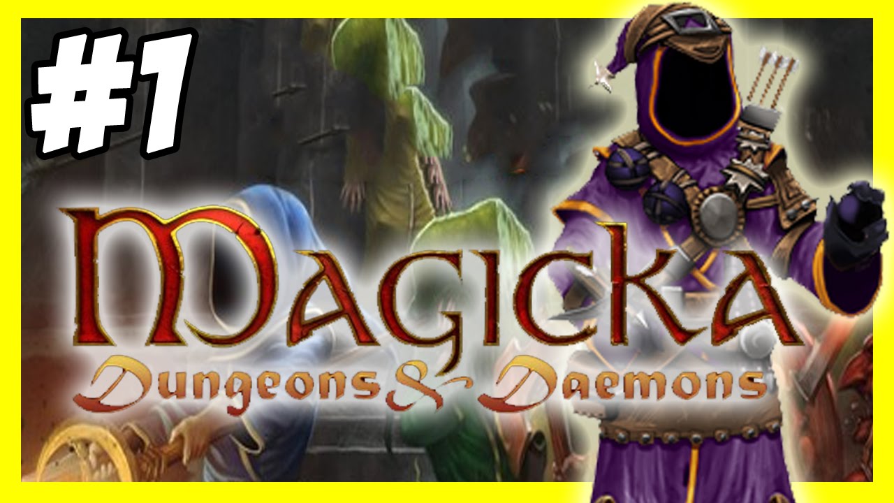 Magicka Co-Op [Magicka DLC] - Dungeons and Daemons #1 - The Crispy Lads ...